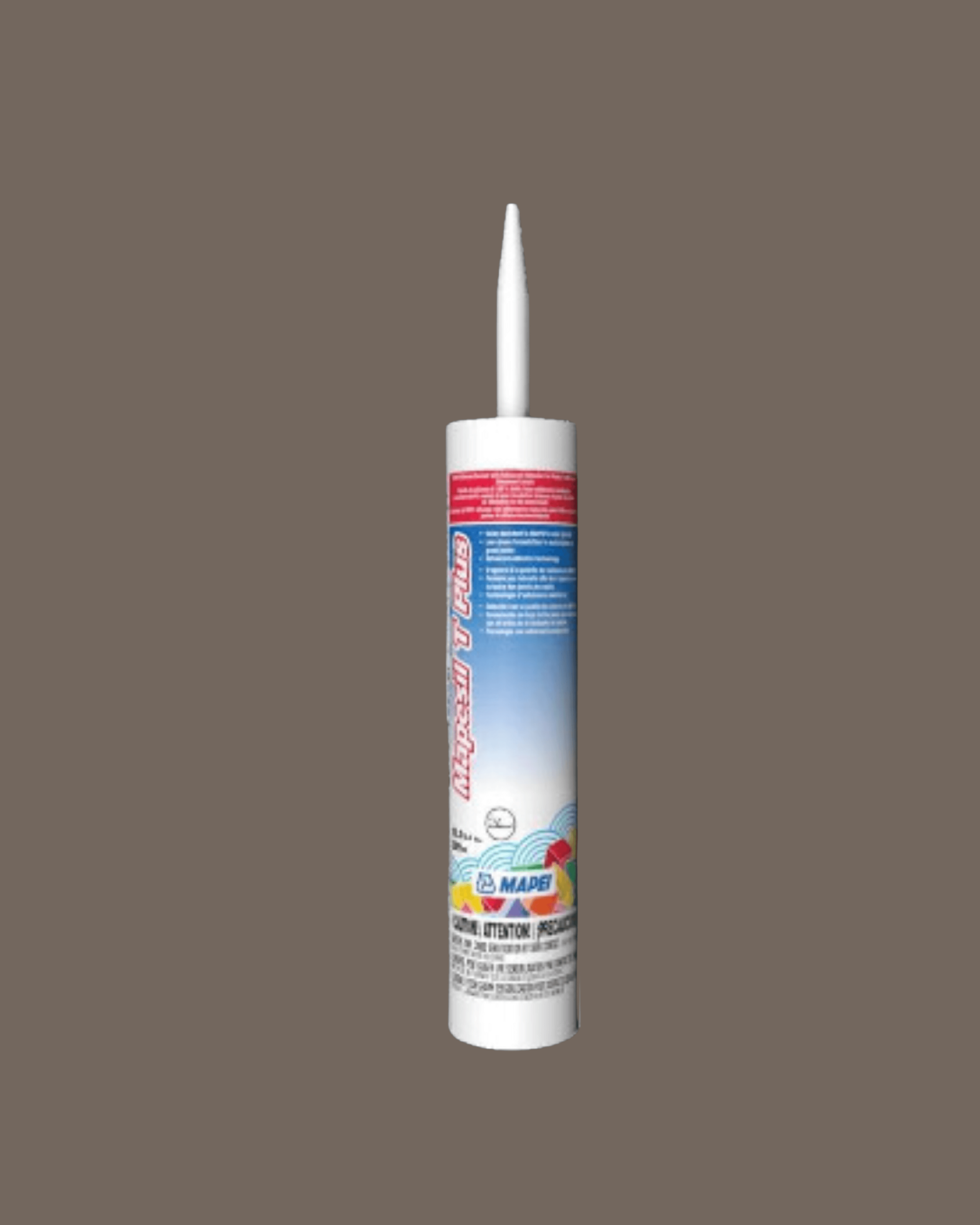 Mapei Mapesil T Plus Scellant silicone - #04 Beige Bahamas - 299 ml ...