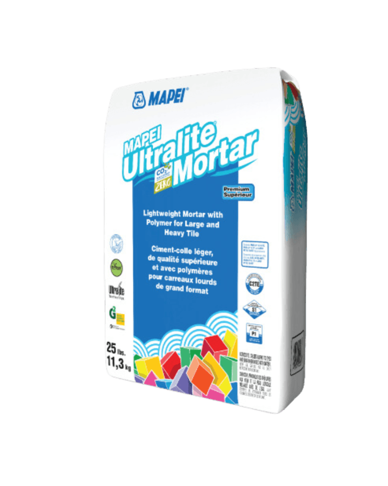 Mortier léger haut de gamme Mapei Ultralite avec polymère - 25 lbs ...